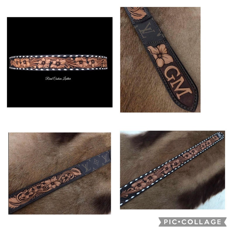 FLORAL BELT PATTERN. for Spliced and Billet Belts. (digital Download ...