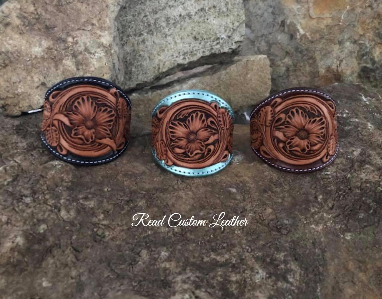 FLORAL BRACELET PATTERNS 3 Pack Floral Leather Tooling - Etsy