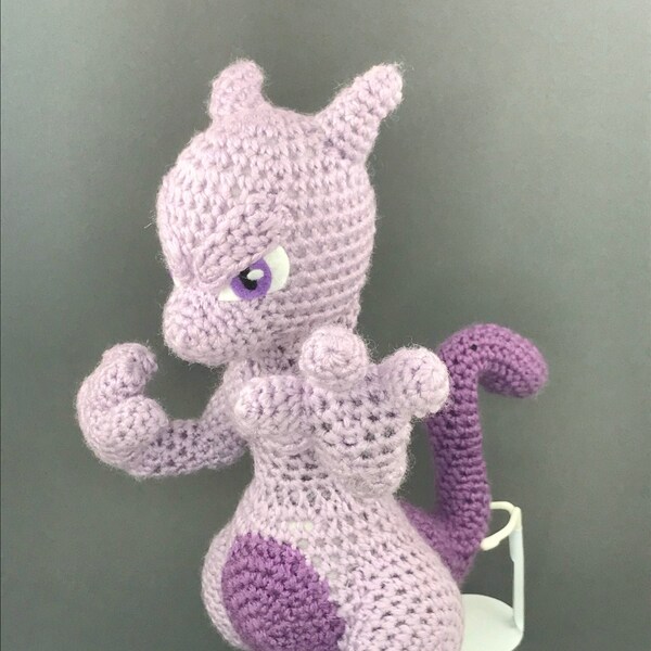 Mewtwo Amigurumi - Etsy