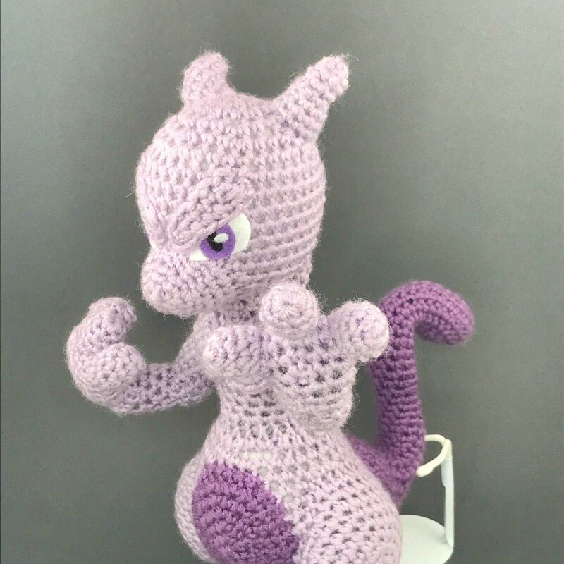 Mewtwo Amigurumi - Etsy