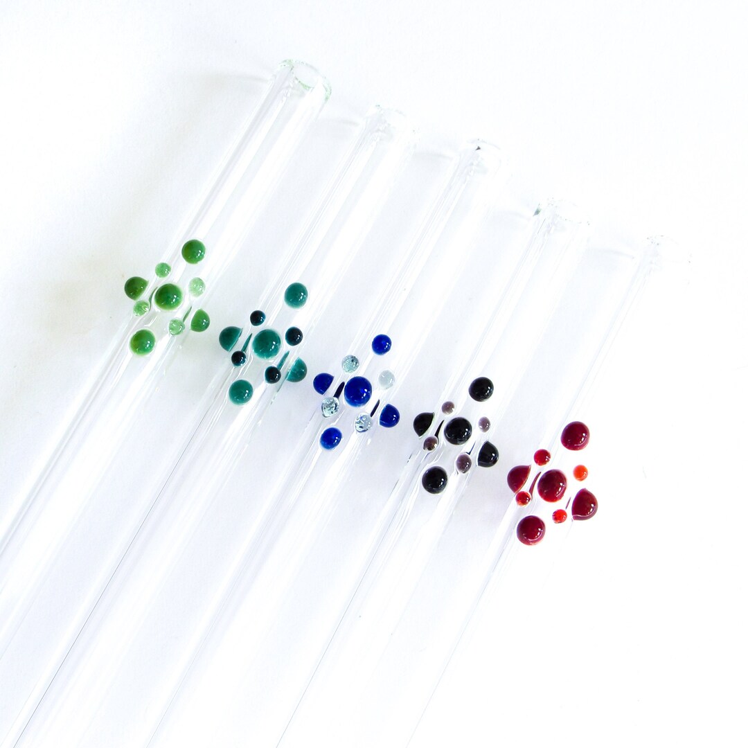 Glass Straw, Starburst - Etsy
