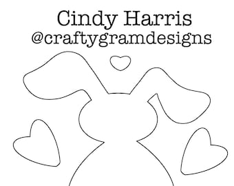 Wood Bunny Pattern | Etsy