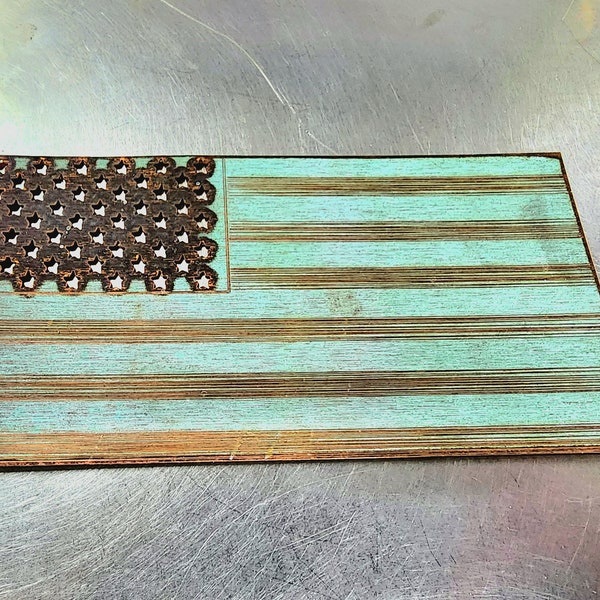 Copper American Flag - Etsy