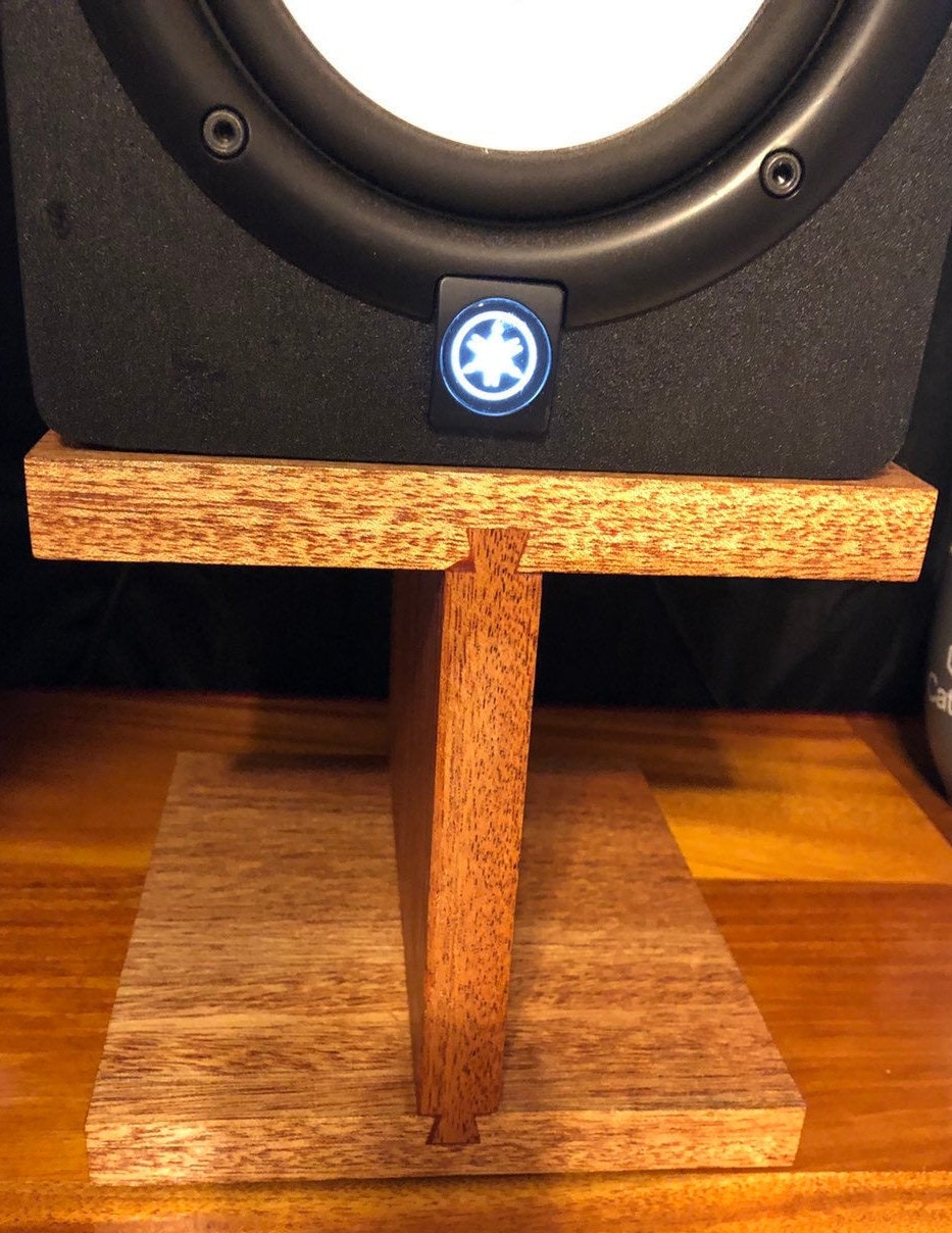 Wood Desktop Studio Monitor Speaker/monitor Stand - Etsy