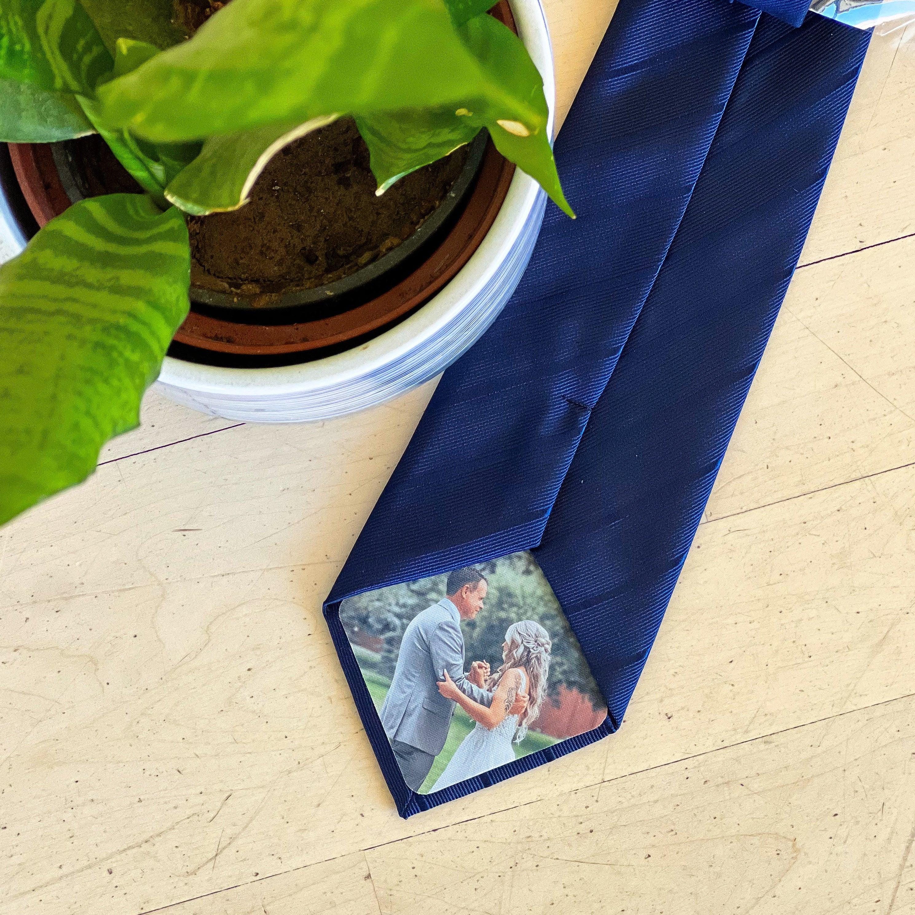 Permanent or Removable Peel & Stick Custom Photo Patch for Ties for ...