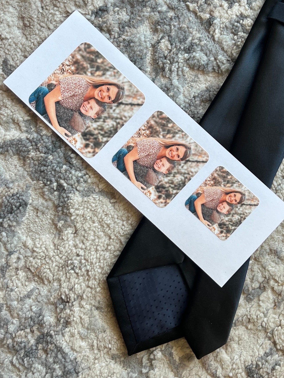 Permanent or Removable Peel & Stick Custom Photo Patch for Ties for ...