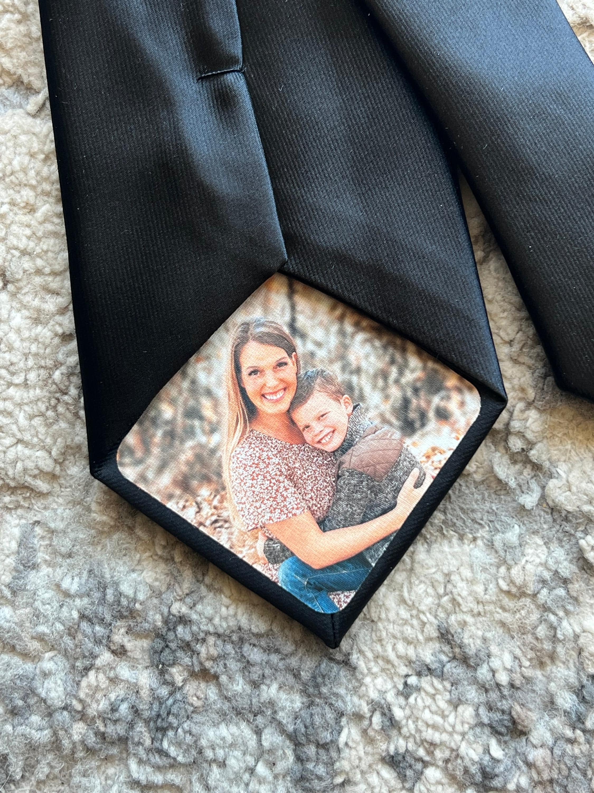 Permanent or Removable Peel & Stick Custom Photo Patch for Ties for ...