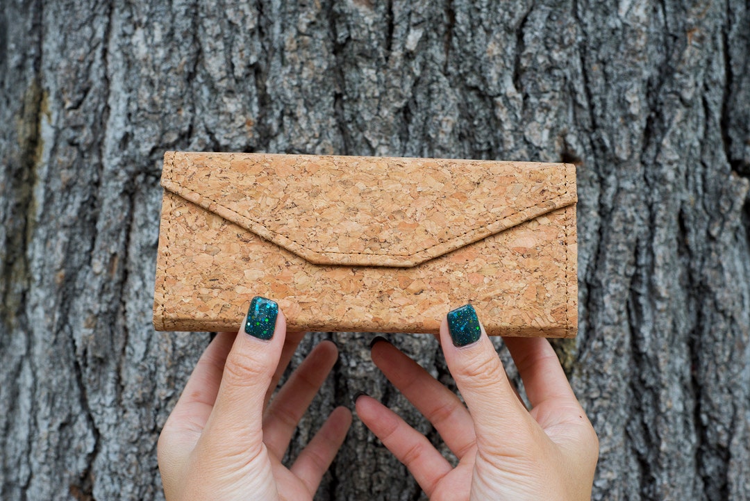 Cork Pyramid Triangle Collapsible Glasses Sunglasses Case - Etsy