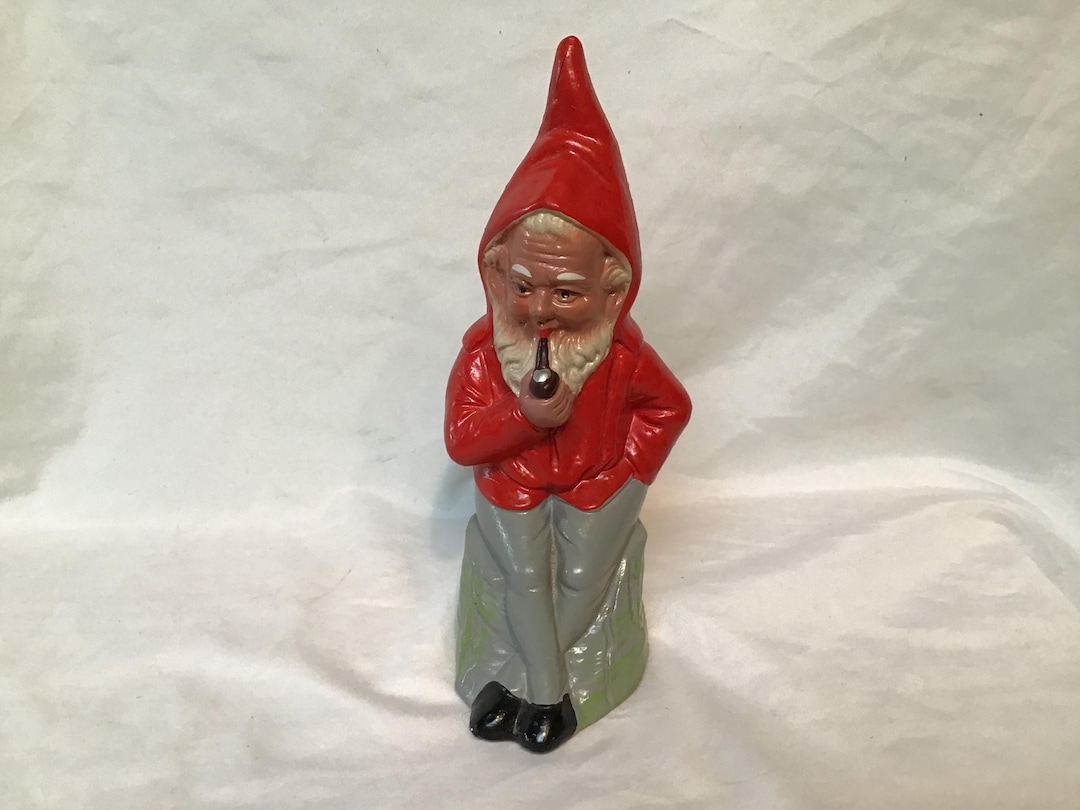 Vintage Elf Gnome Garden Gnome by Philip Griebel Grafenroda Terra Cotta ...