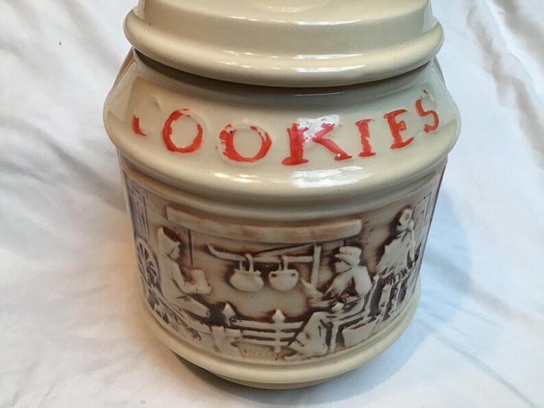Vintage Mccoy Cookie Jar Frontier Family Cookie Jar Excellent Condition ...
