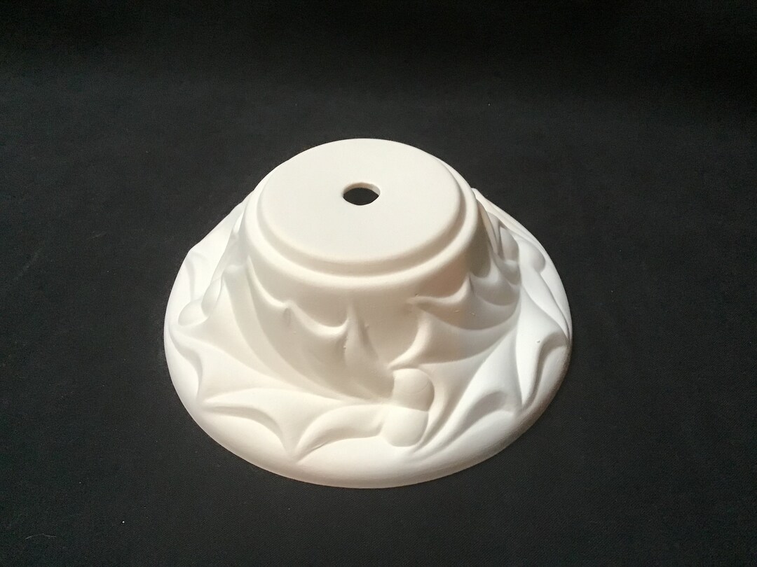 Ceramic Christmas Tree Base: Holly Design, Small-medium Trees - Etsy