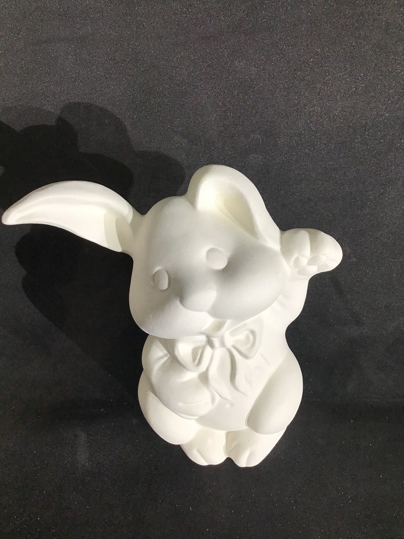 Ceramic Bisque Easter Ready to Paint Ceramics Unpainted Ceramic Rabbits ...