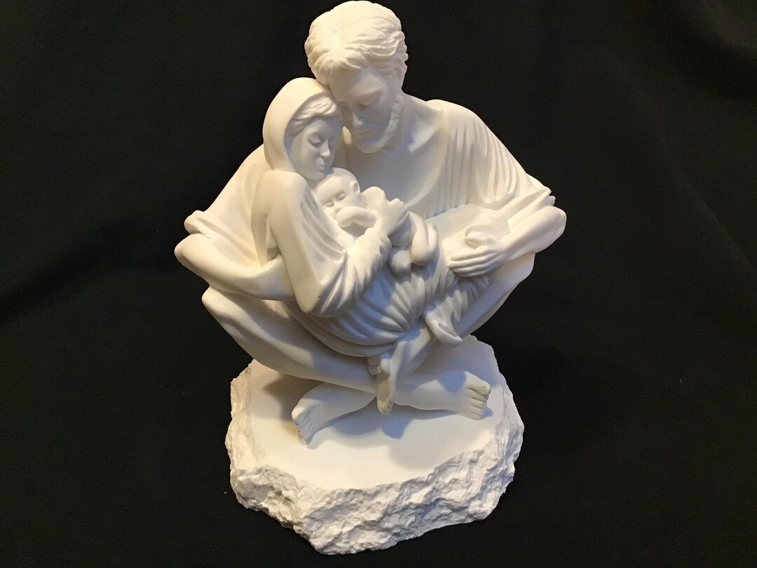 Vintage Statue “maternal Bond” by Timothy P Schmalz White Resin Holy ...