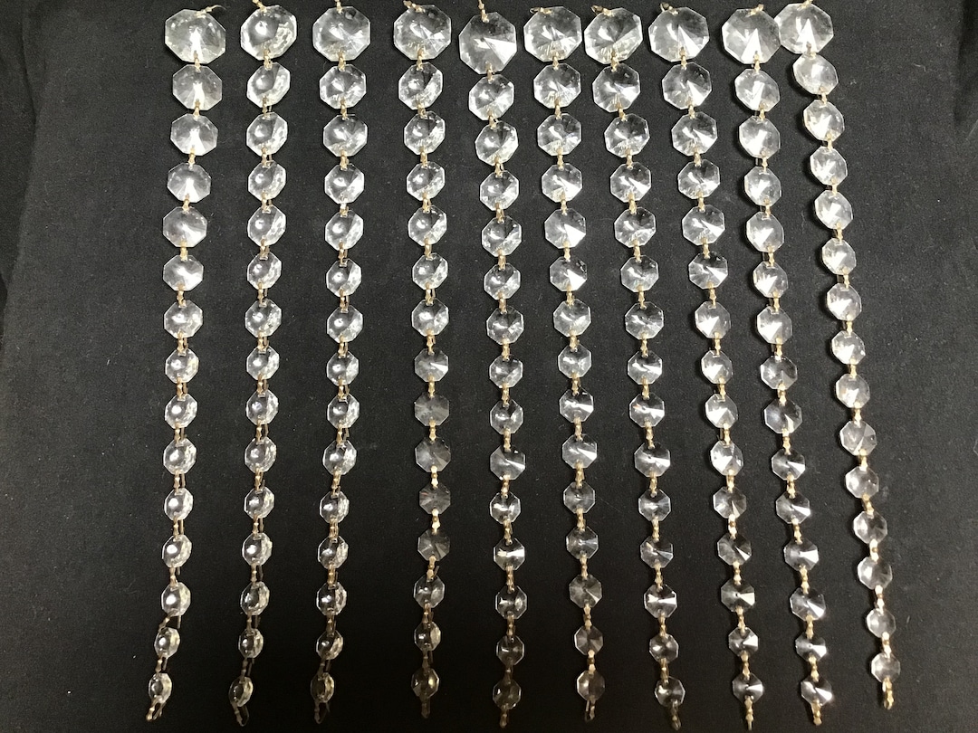 Crystal Strands Chandelier Strands of 15 Beads Sold as Sets of Two ...