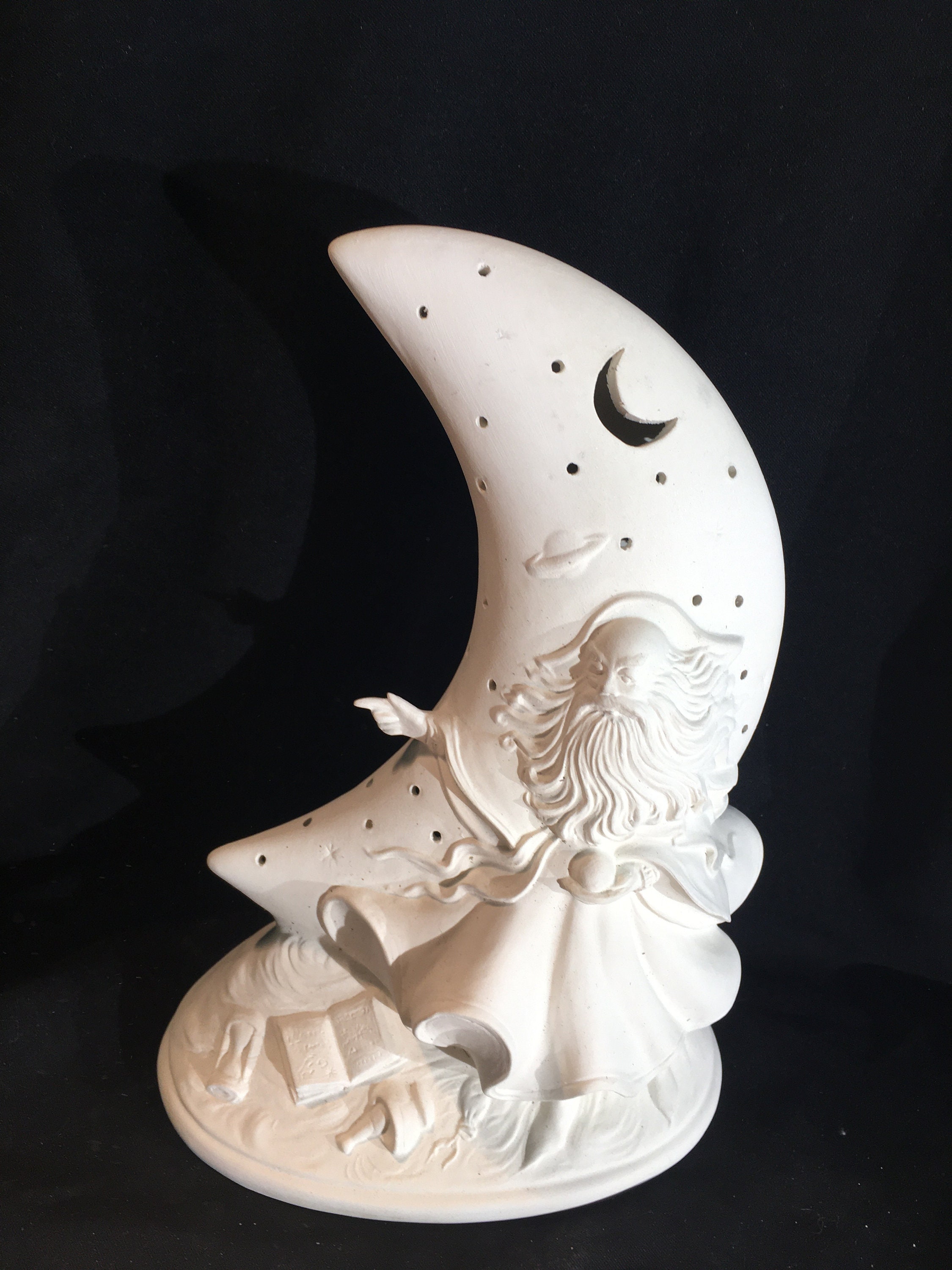 Ceramic Bisque Wizard Astrology Astrological Unpainted | Etsy