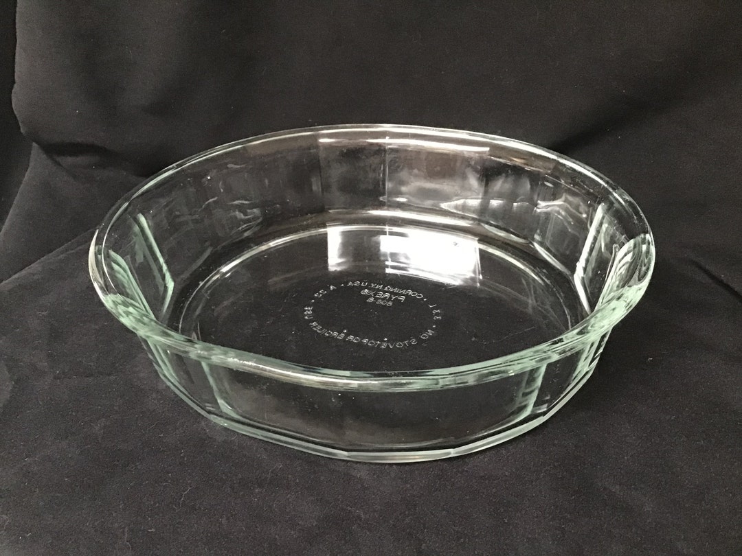 Vintage Pyrex Oval Casserole Clear Glass Dish Open Deep Dish - Etsy