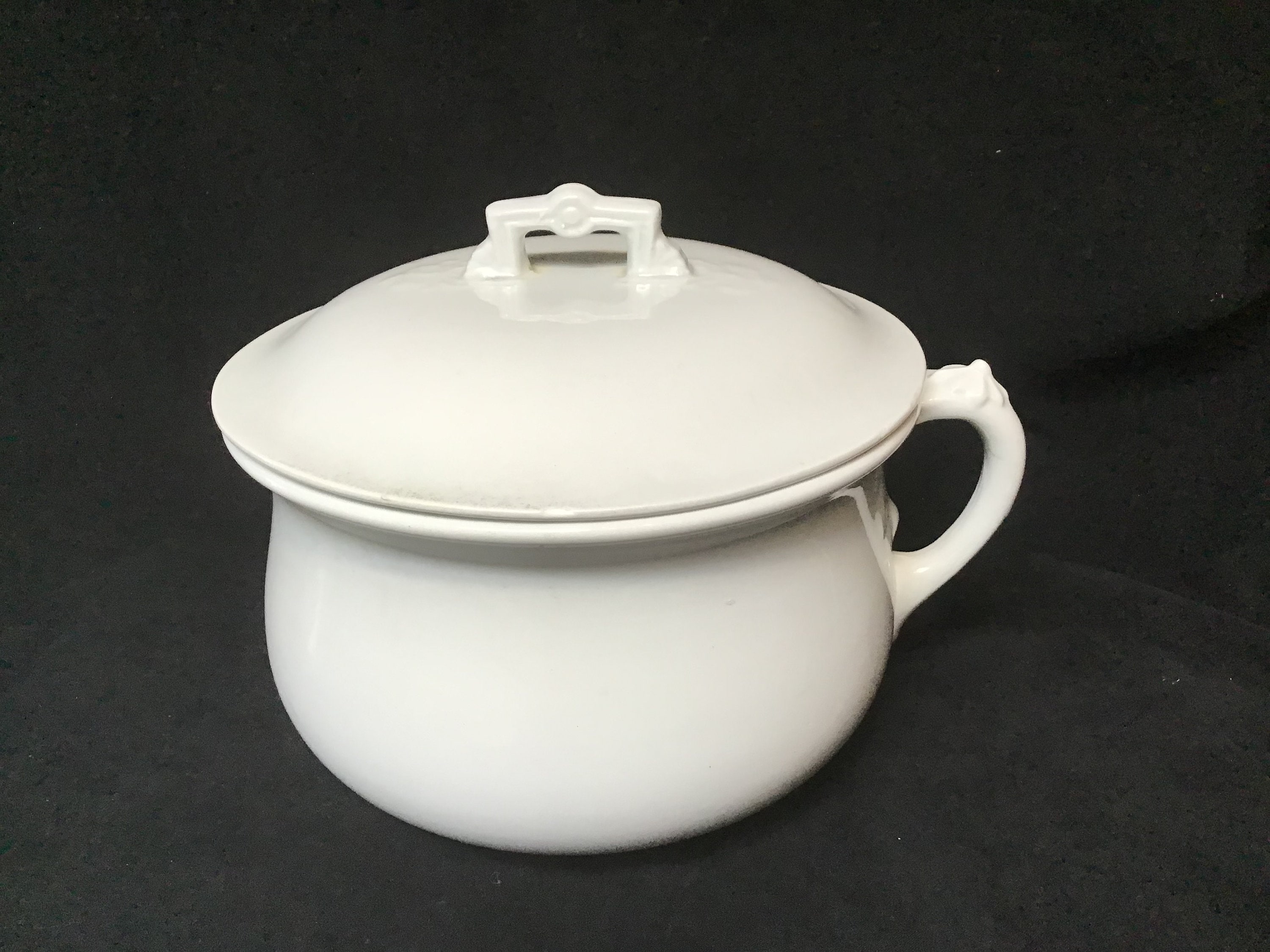 Vintage Chamber Pot Ironstone Pot Planter Pot Royal Ironstone | Etsy