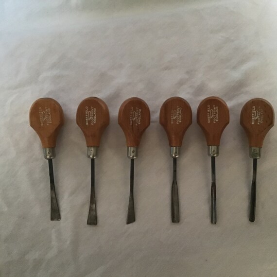 Woodcarving Tools Sheffield Footprint Woodworking Craft | Etsy