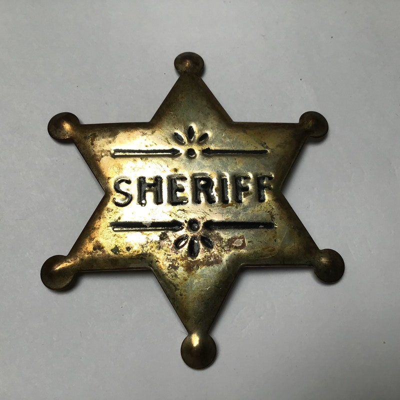 Sheriffs Badge - Etsy