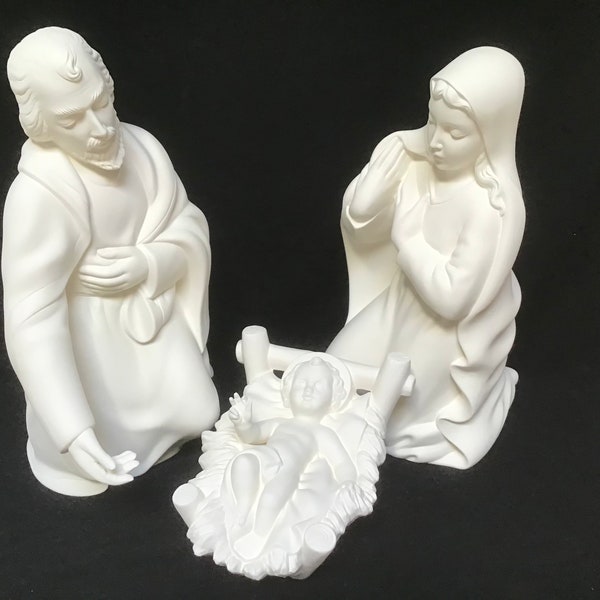Ceramic Nativity Set - Etsy