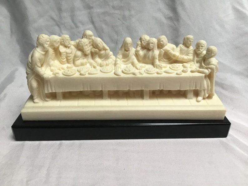 Vintage Last Supper Resin Beautiful Detail - Etsy