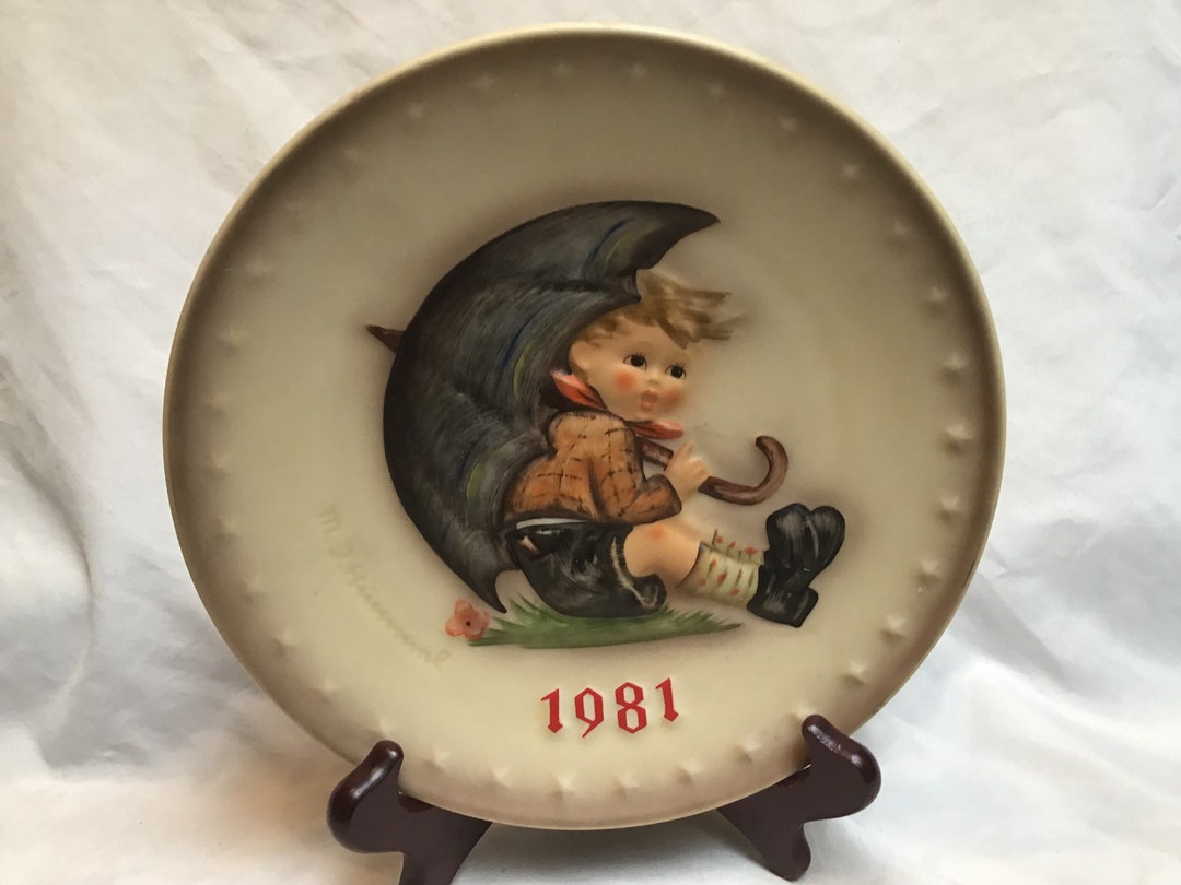 Vintage Hummel Plate 1981 M J Hummel Wall Plate 11th Annual Plate - Etsy