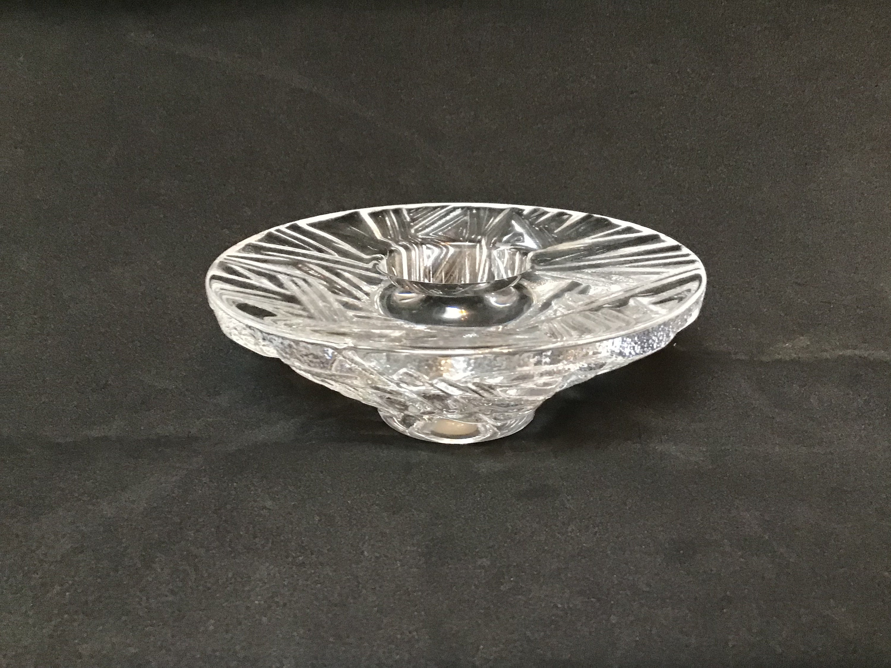 Vintage Orrefors Discus Crystal Votive Candle Holder Birds - Etsy