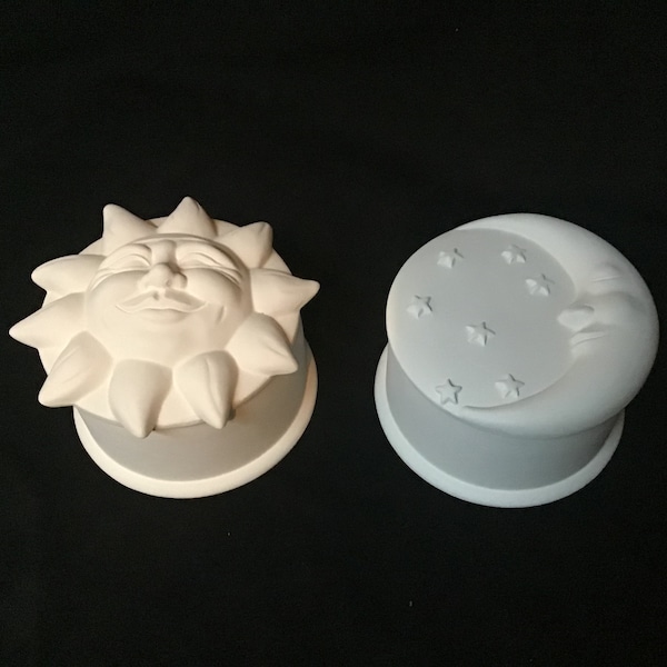 Sun and Moon Trinket Box - Etsy