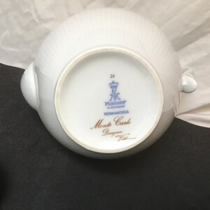 Vintage Kaiser Romantica Monte Carlo Tea Pot and Creamer and Sugar W ...