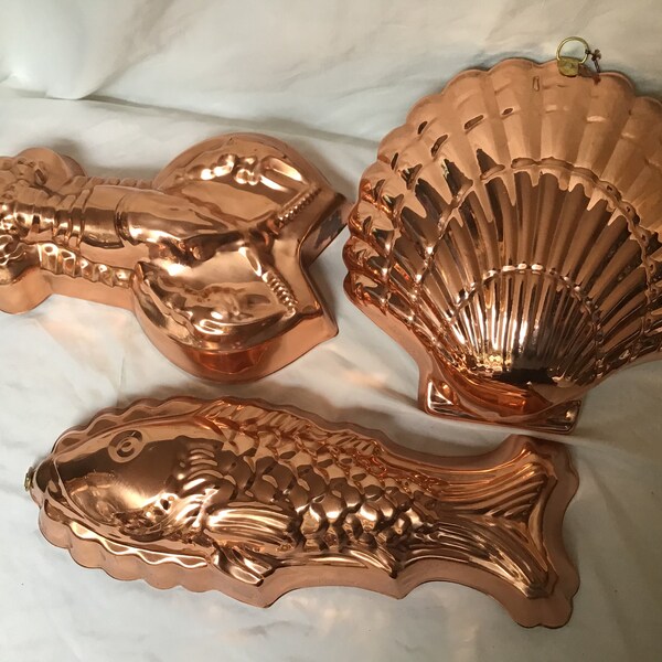 Copper Fish Mold - Etsy