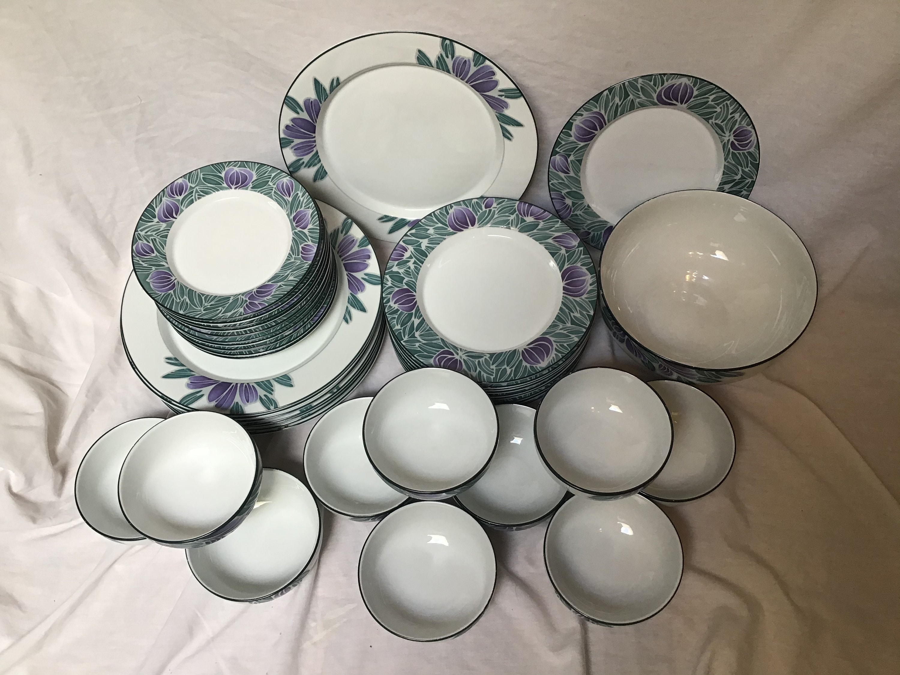 Vintage Dansk Eden Pattern 39 Pieces Available MCM | Etsy