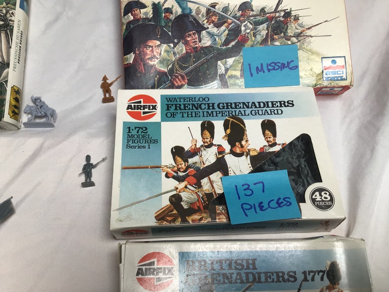Vintage Model of Military Infantry Diorama 1:72 Scale Soldiers Model ...
