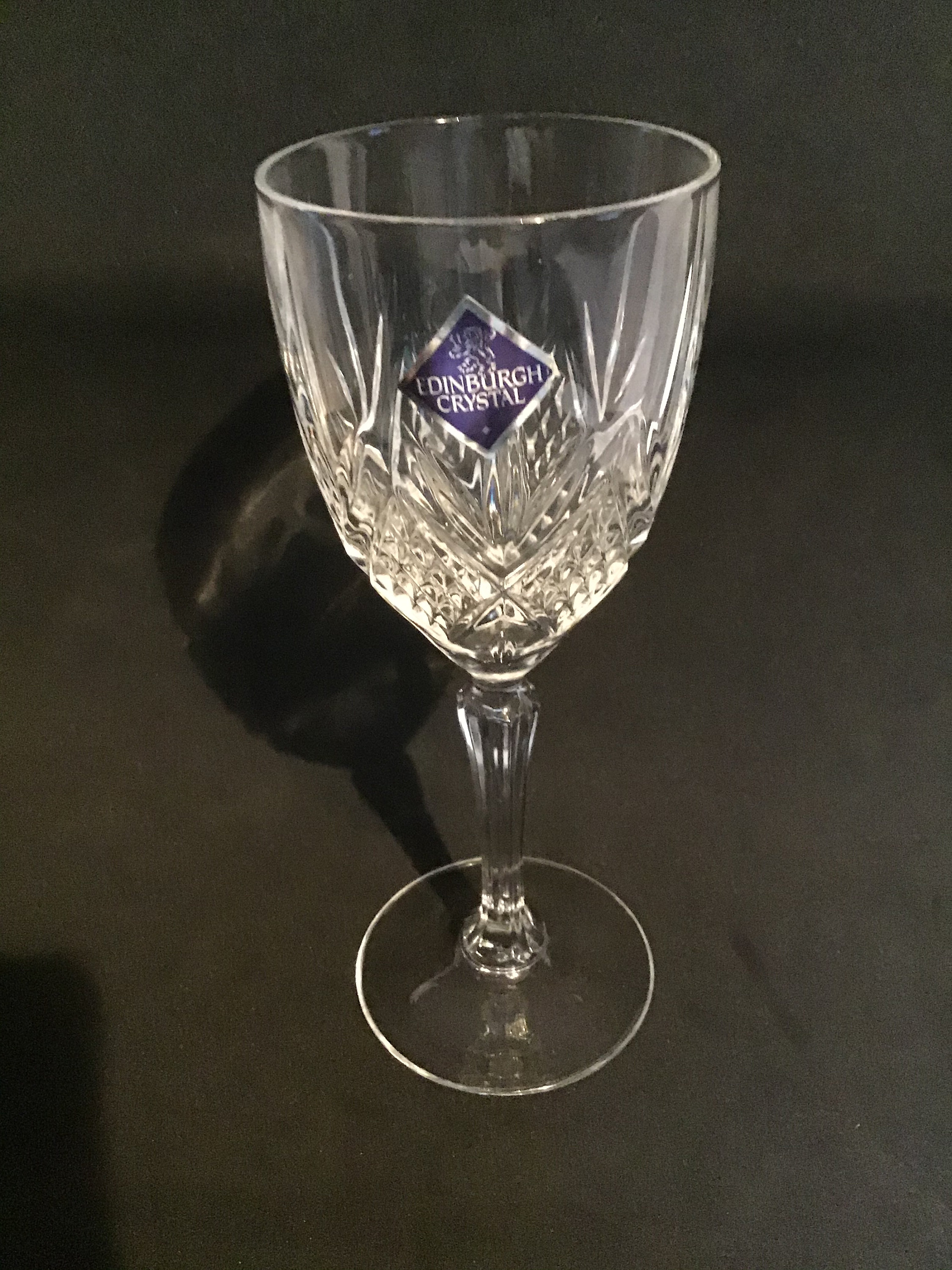 Edinburgh Crystal Goblets 4 Available Scotland Scottish - Etsy