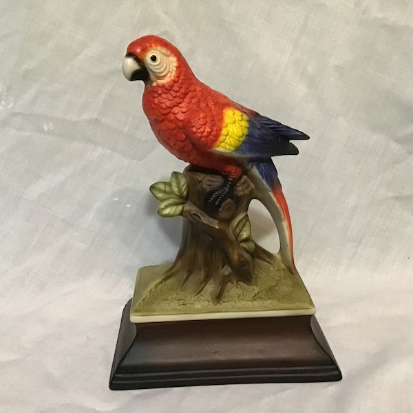 Parakeet Figurine - Etsy