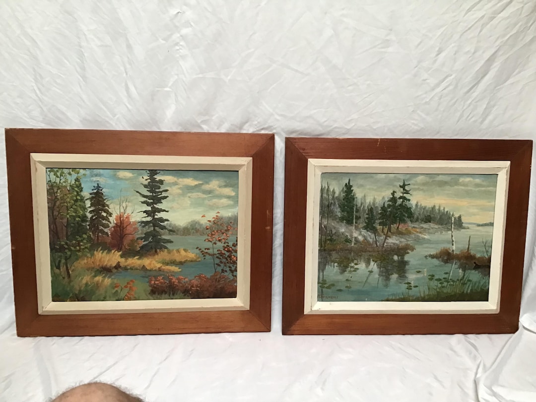 Original Oil Painting Landscape Painting by R. H. Turnbull Canadian ...