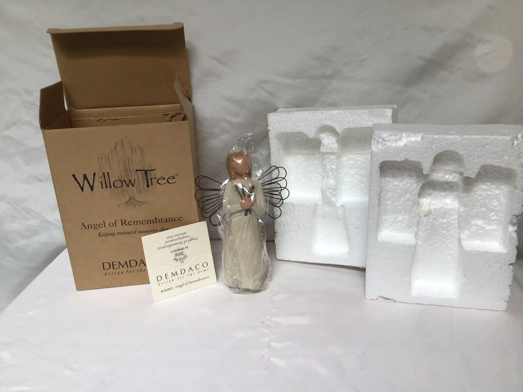Willow Tree Figurine Angel,of Remembrance in Original Box - Etsy