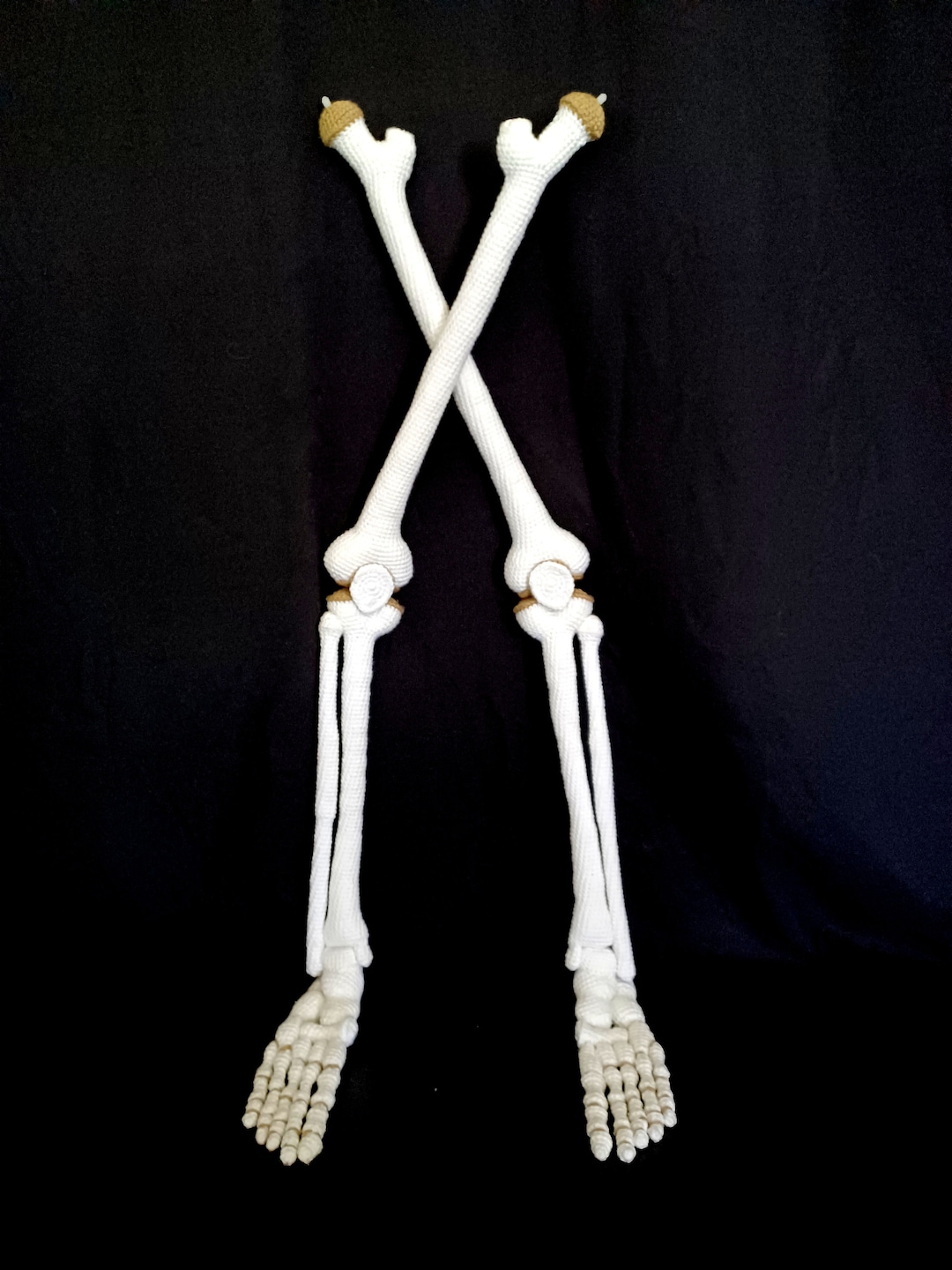Crochet Skeletal Foot and Leg PATTERN ONLY! - Etsy