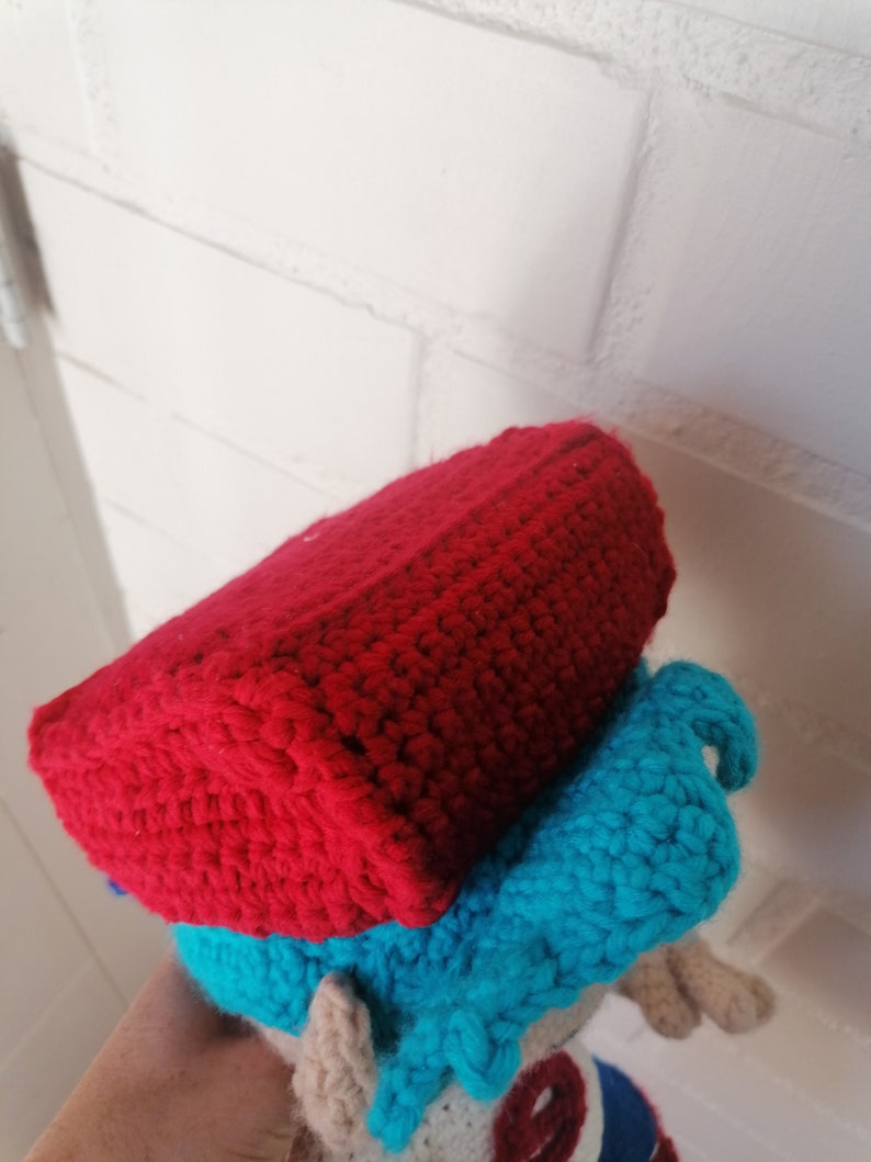 Fnf Plush Pattern Amigurumi Boyfriend From Friday Night Funkin FNF in ...