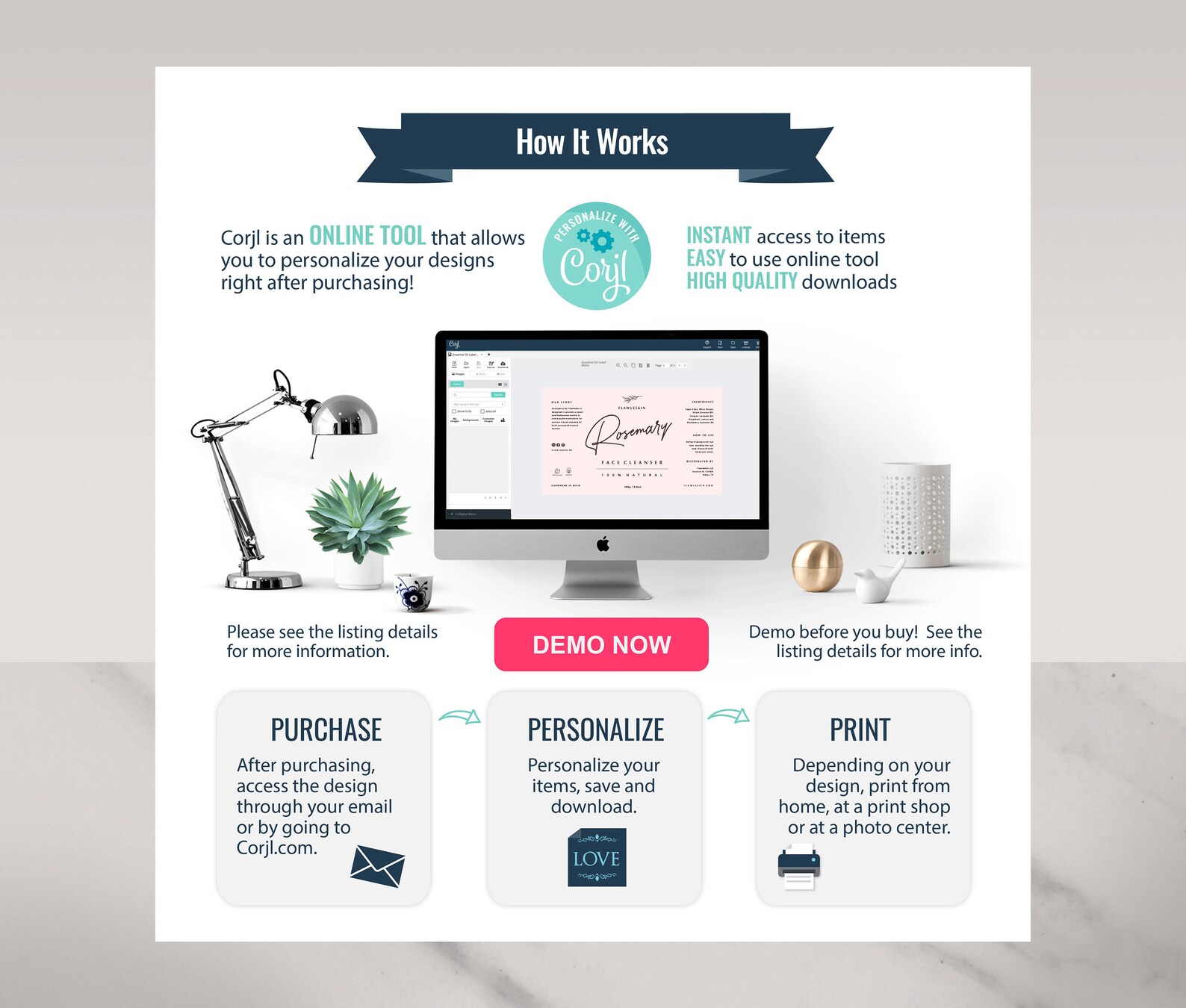 Product Label Template Bundle: Candle, Soap, Bottle Stickers (CORJL) - Etsy