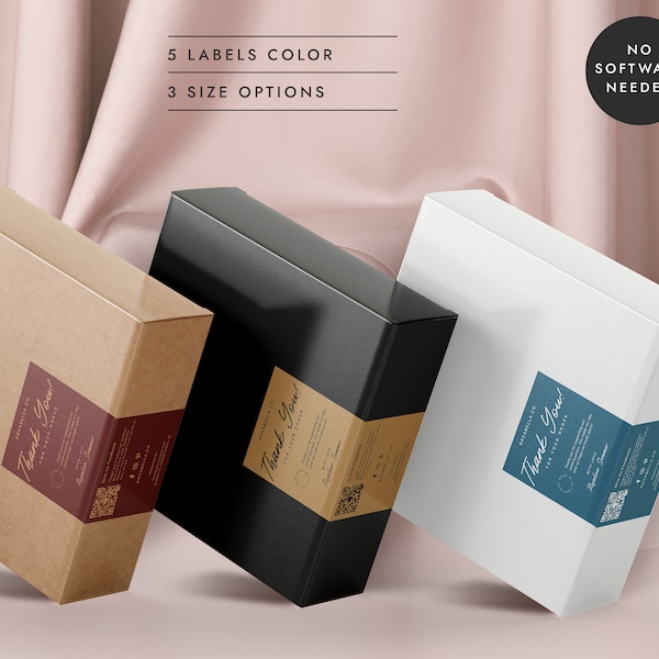 Box Seal Sticker - Etsy