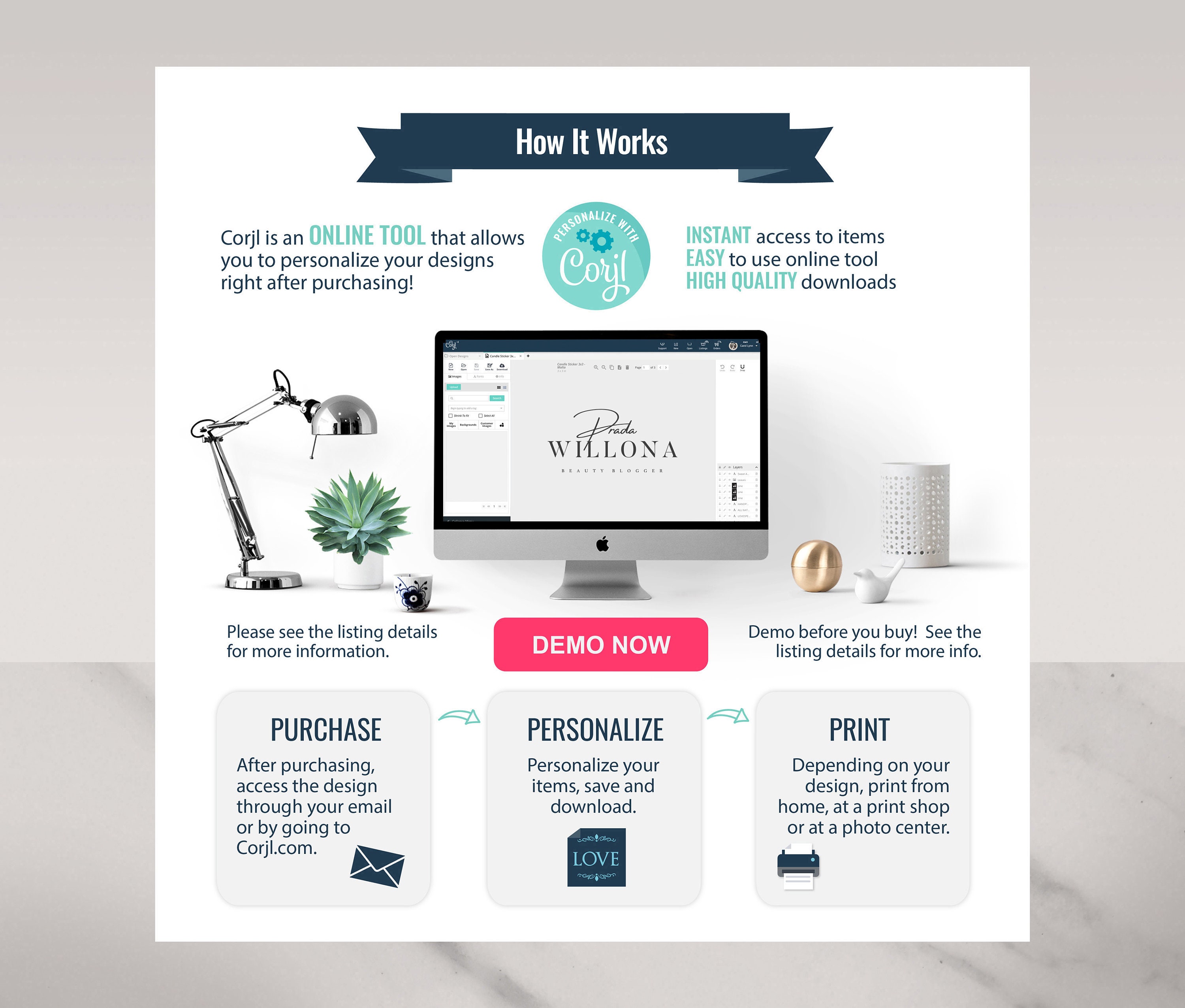 12 DIY Logo Designs Editable Logo Template Photography Logo | Etsy