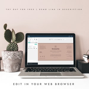 Editable Cosmetic & Product Label Template, Custom Bottle Label, Cream ...