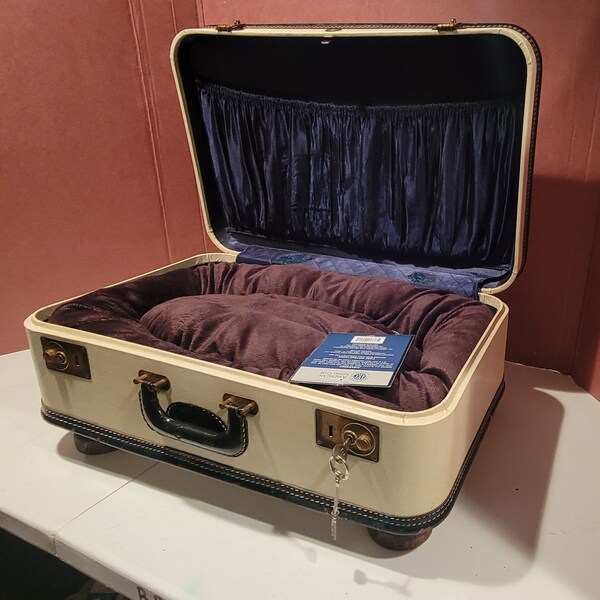 Suitcase Pet Bed - Etsy