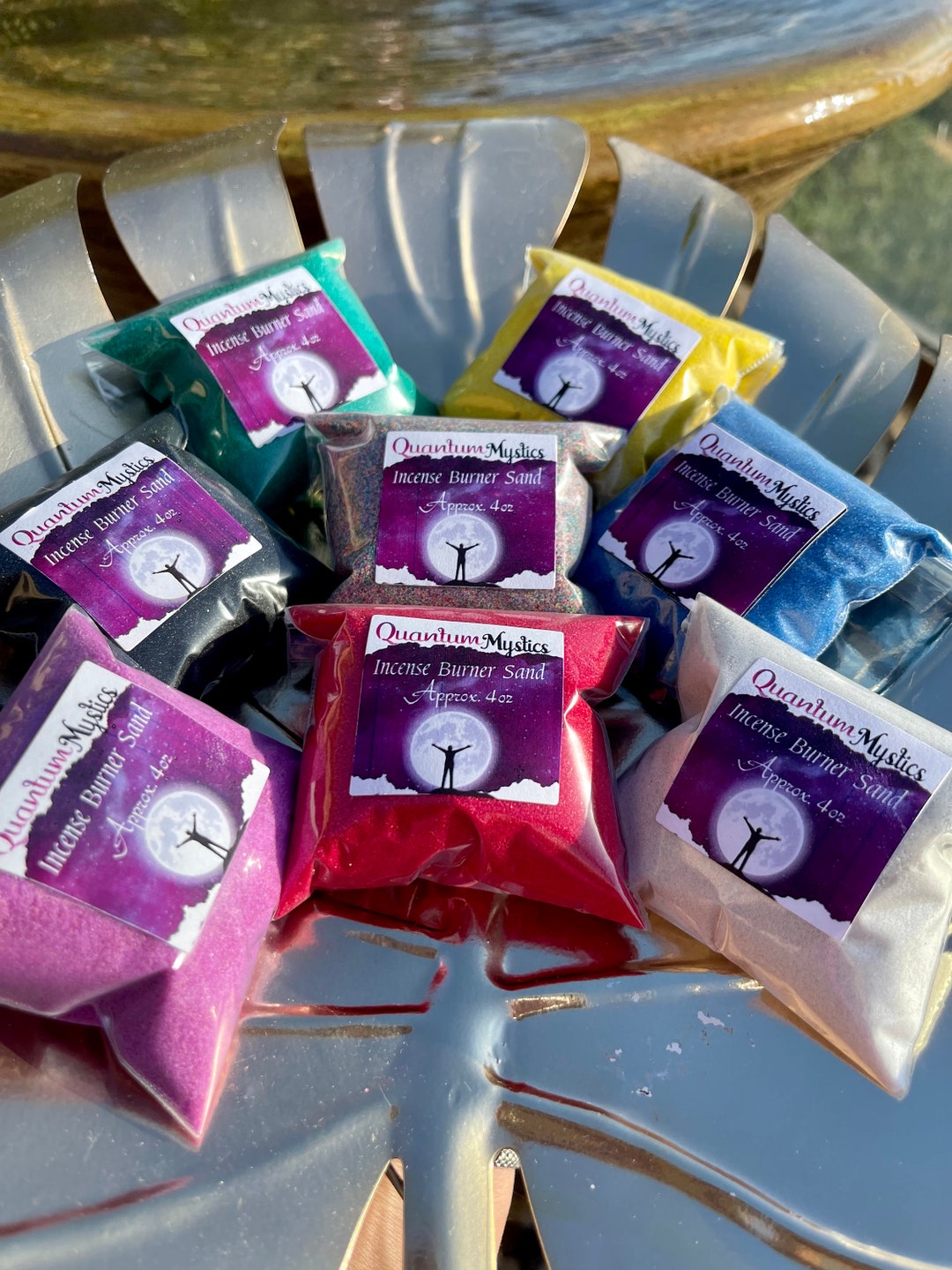 Incense Burner Sand,charcoal Sand,ritual Sand,protection Sand,colored ...