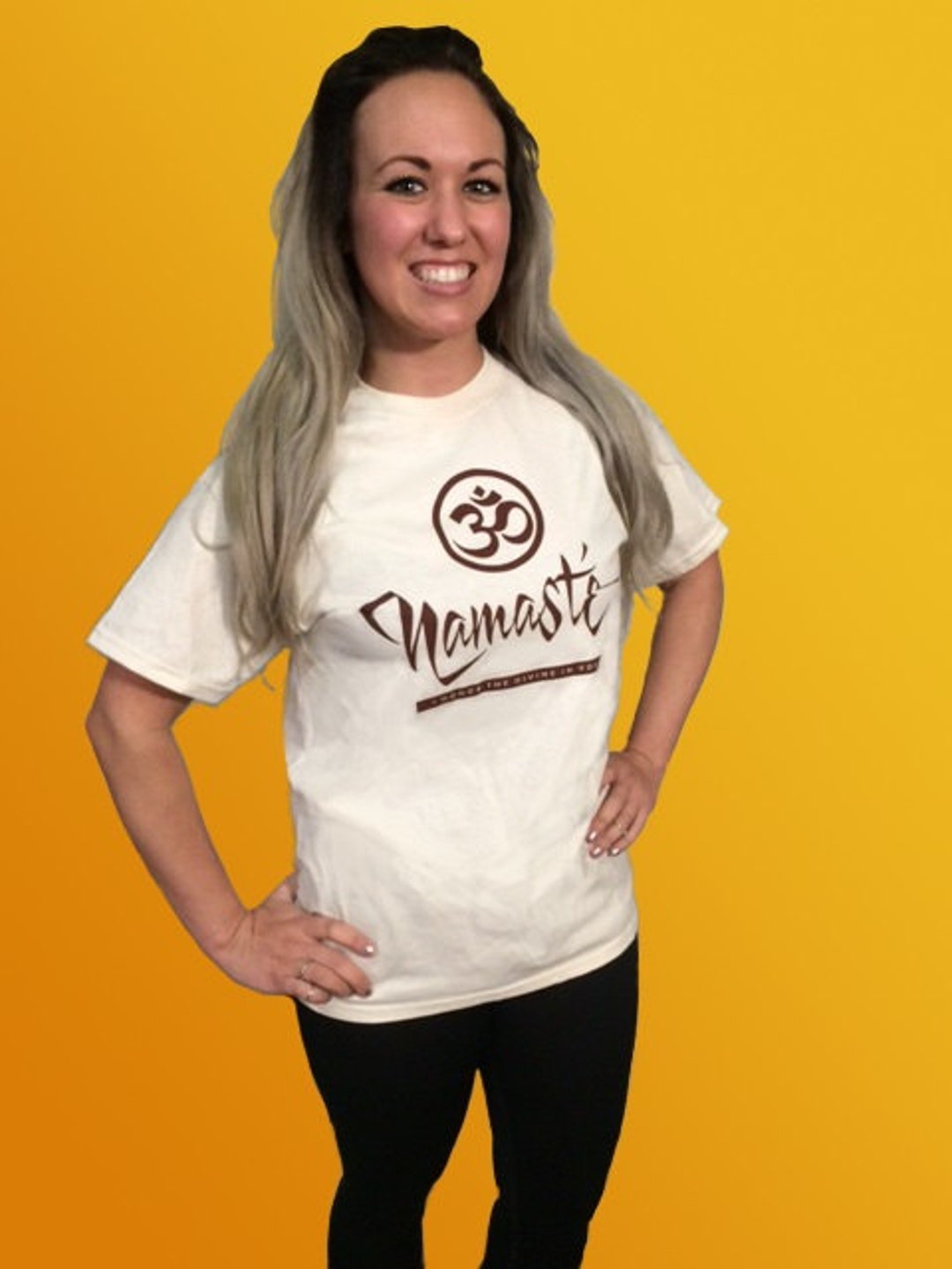 Namaste' Shirt, Namaste' Logo T-shirt, Yoga Wear, Yoga Clothing ...