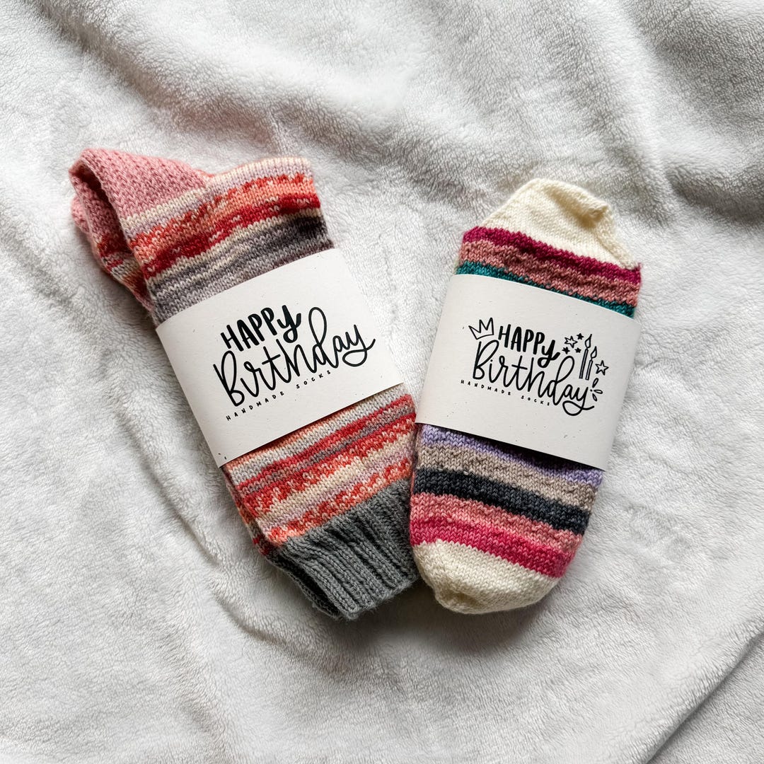 Printable BIRTHDAY Sock Band - DIGITAL DOWNLOAD - Etsy