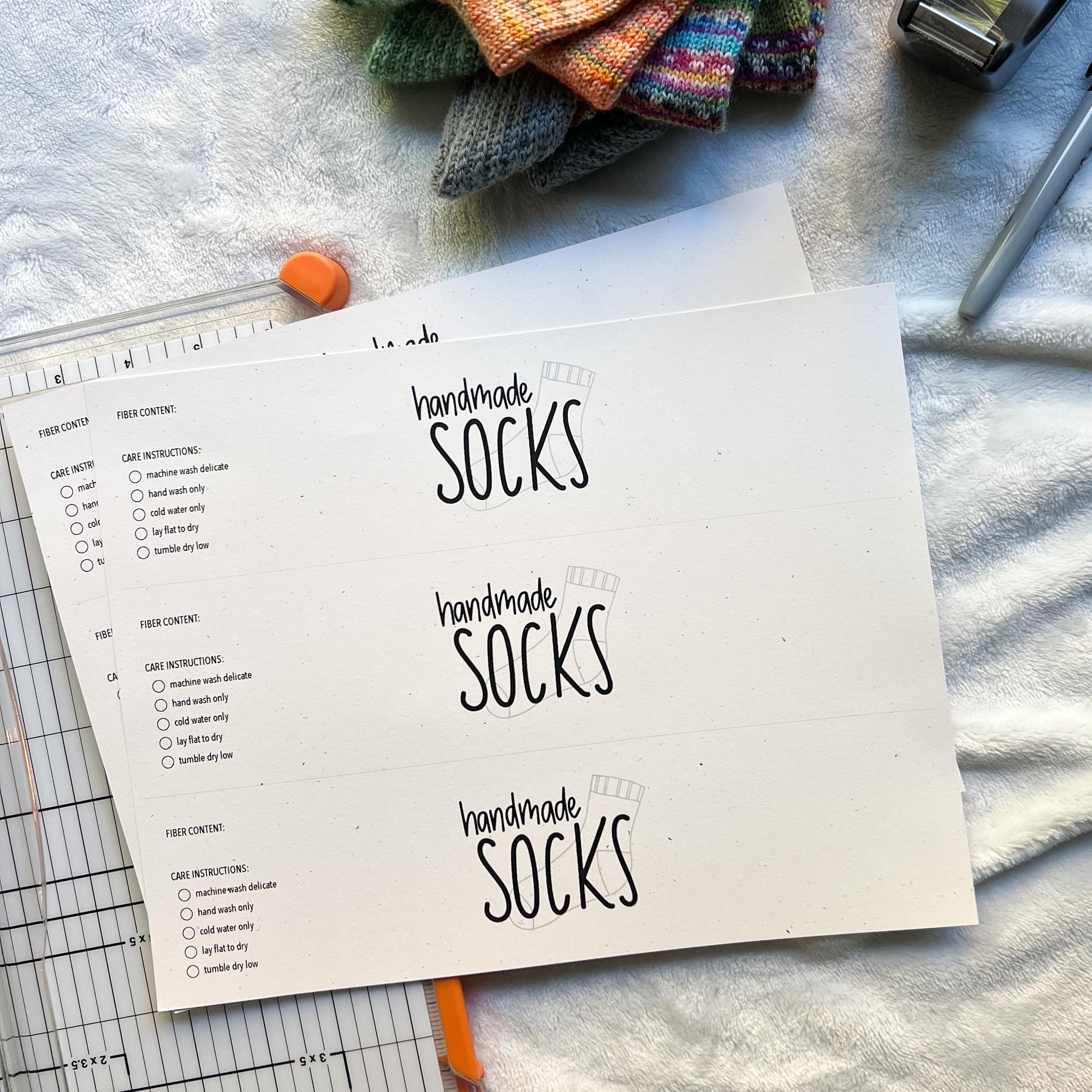 Printable Sock Band - DIGITAL DOWNLOAD - Etsy
