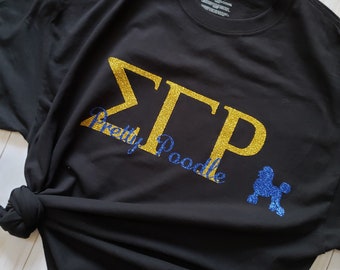 POODLES WORLDWIDE |sigma Gamma Rho T-shirt| Streetwear |SGRHO L 1922 L ...