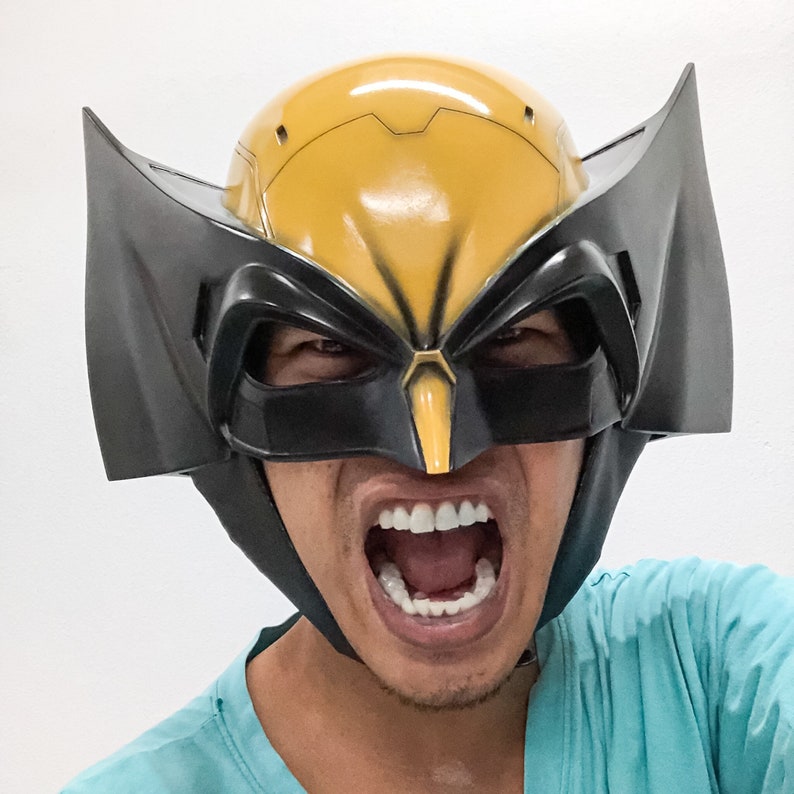 Wolverine Mask Custumes Comic Version X-men Universe 1:1 Scale Size ...