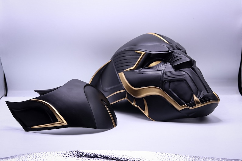 King Tchaka Helmet 1:1 Scale Fully Pattern Detail Paint - Etsy